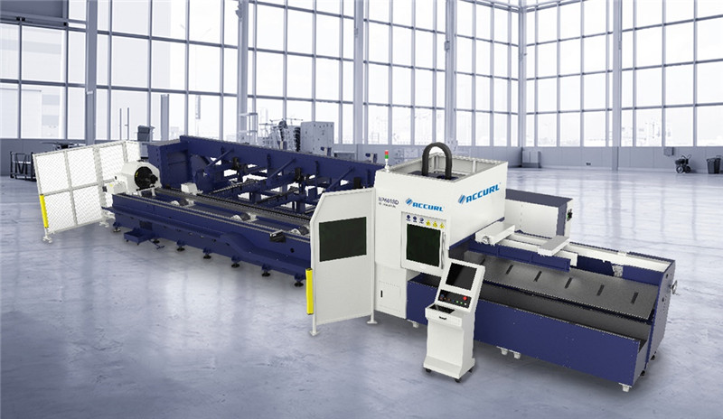 mesin pemotong laser gentian jualan panas untuk pemotongan profil paip ...